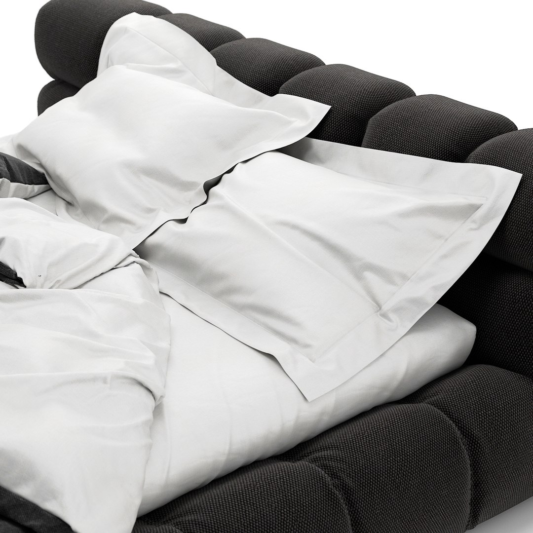3d Tufty Bed B Model