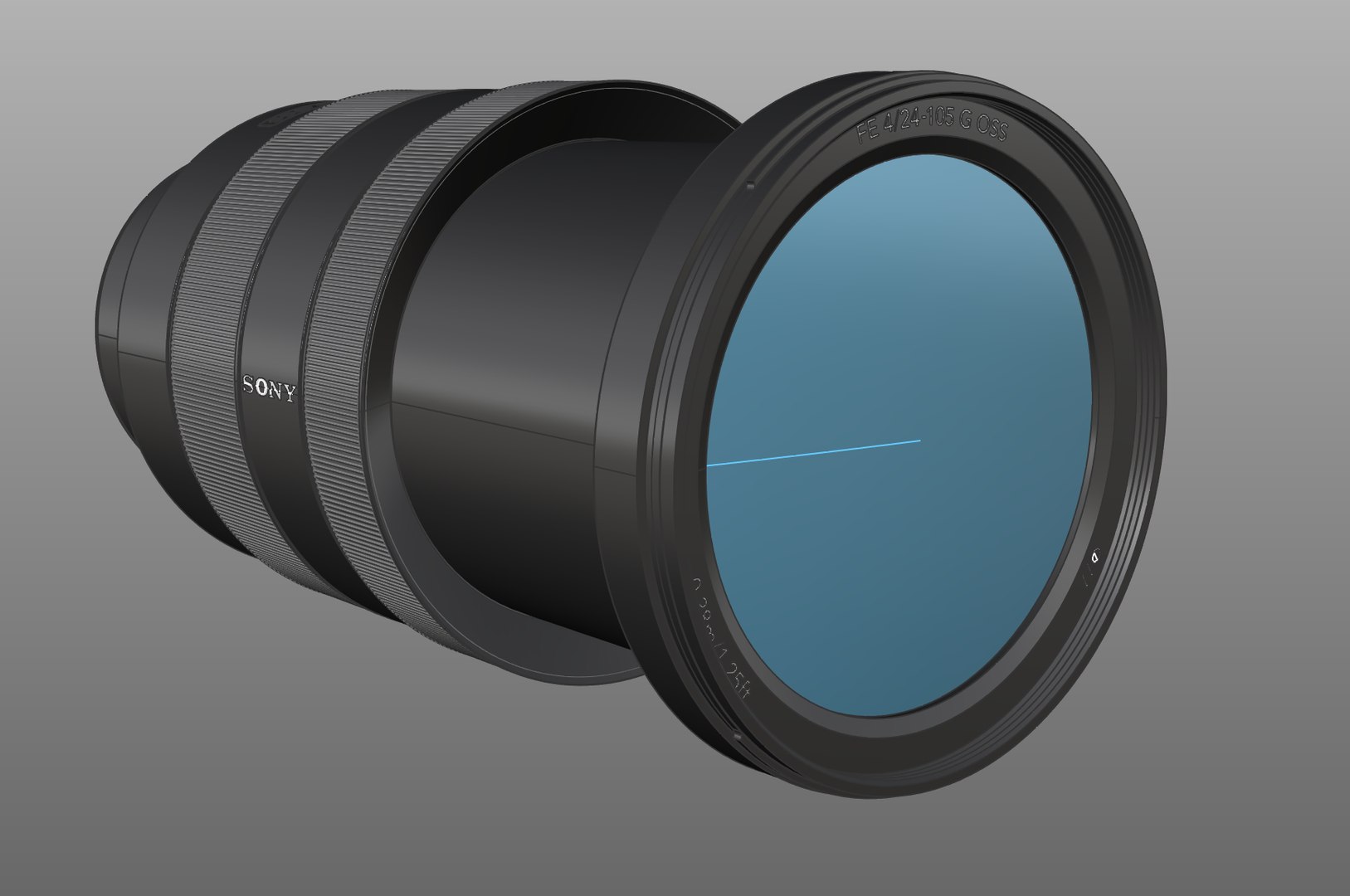 3D Sony E-mount G Lens Model - TurboSquid 1417720