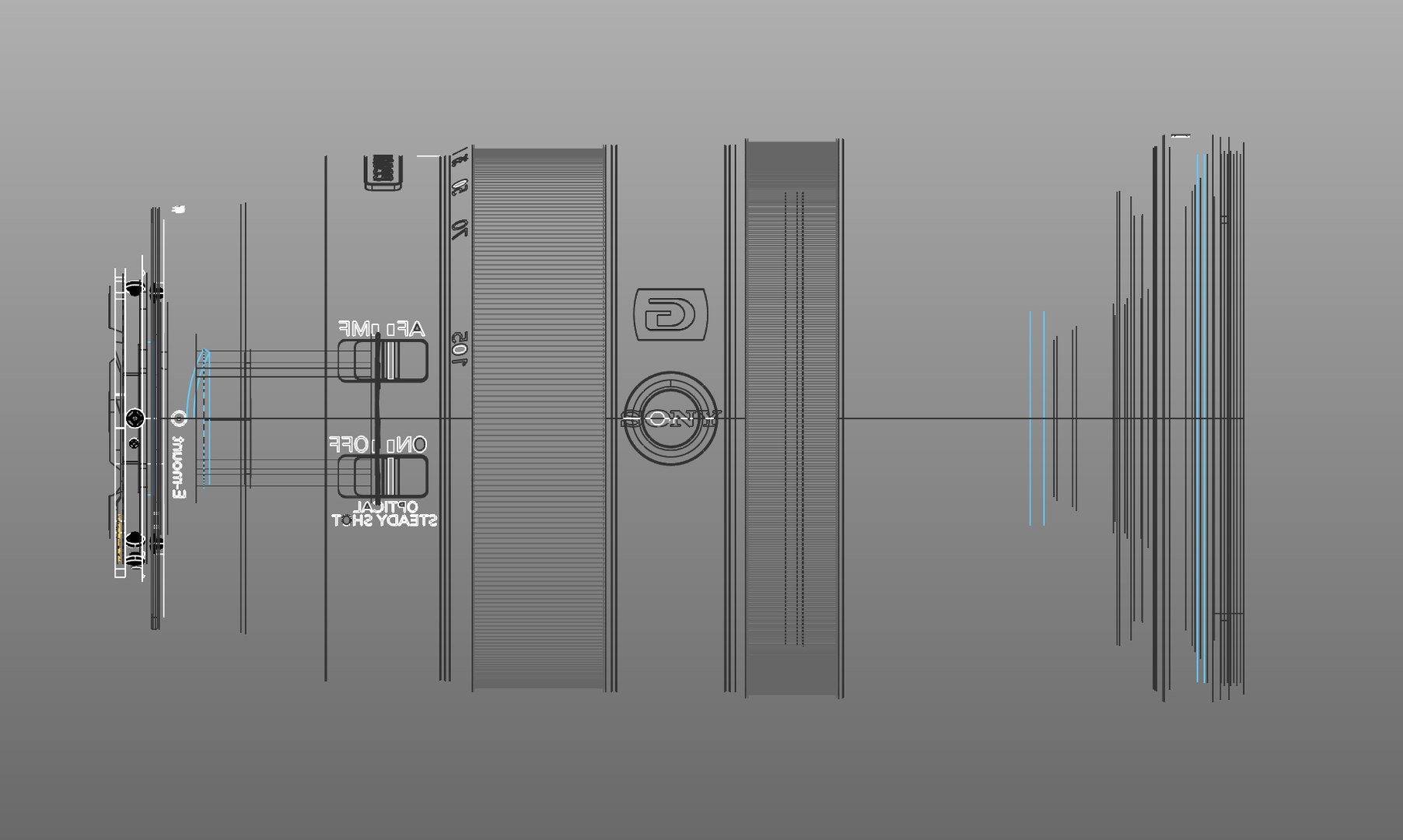 3D Sony E-mount G Lens Model - TurboSquid 1417720