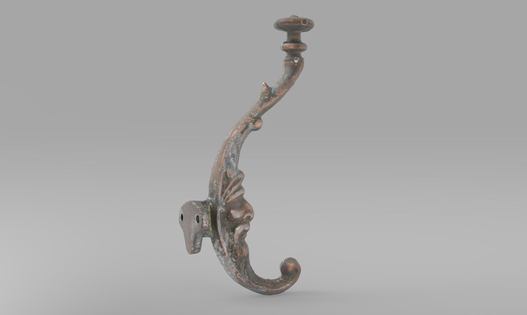 3D Clothes Hook - TurboSquid 2194586