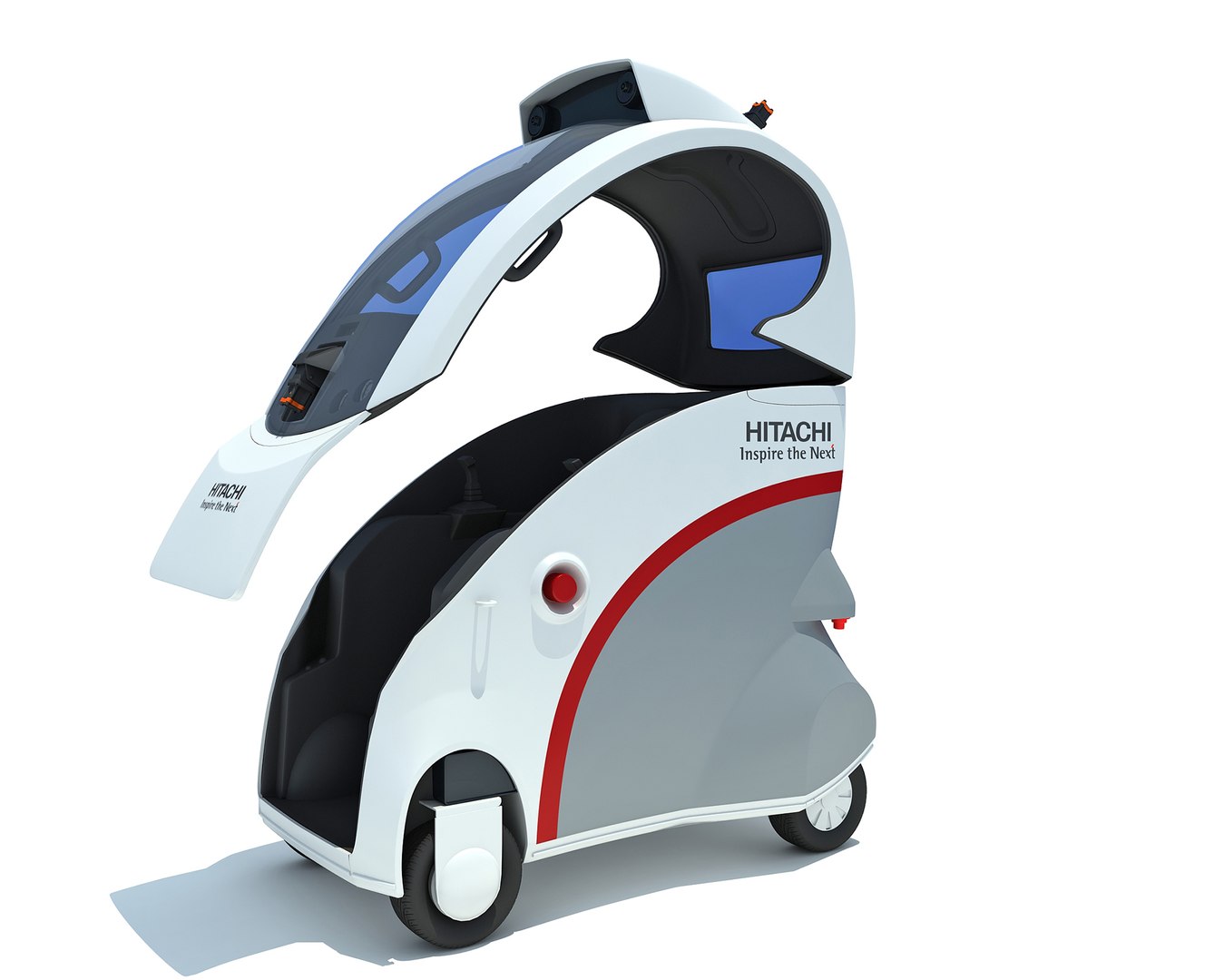 future robot car 3d max