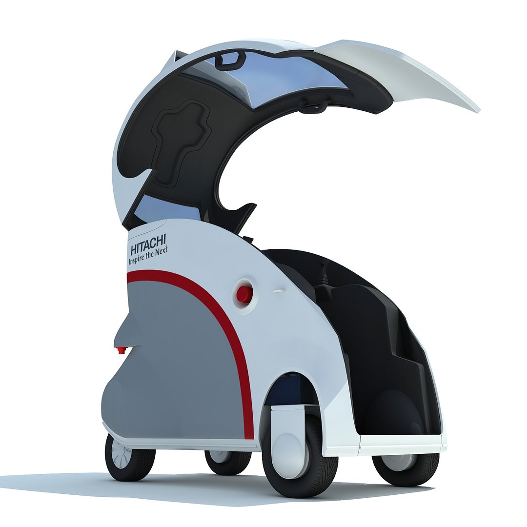 future robot car 3d max