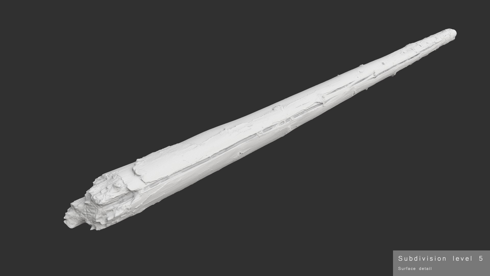 modo sculpt photorealistic 3d model