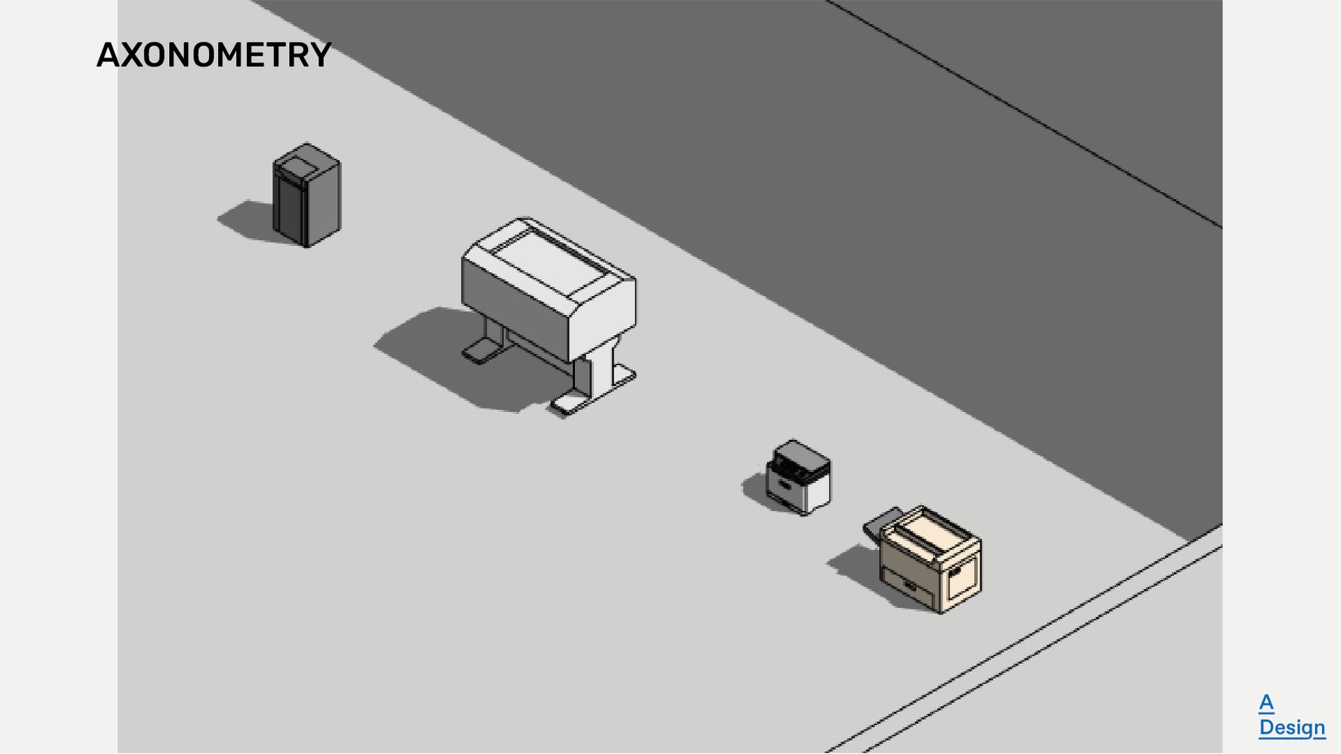 Printers - Revit Family Model Model - TurboSquid 2017070