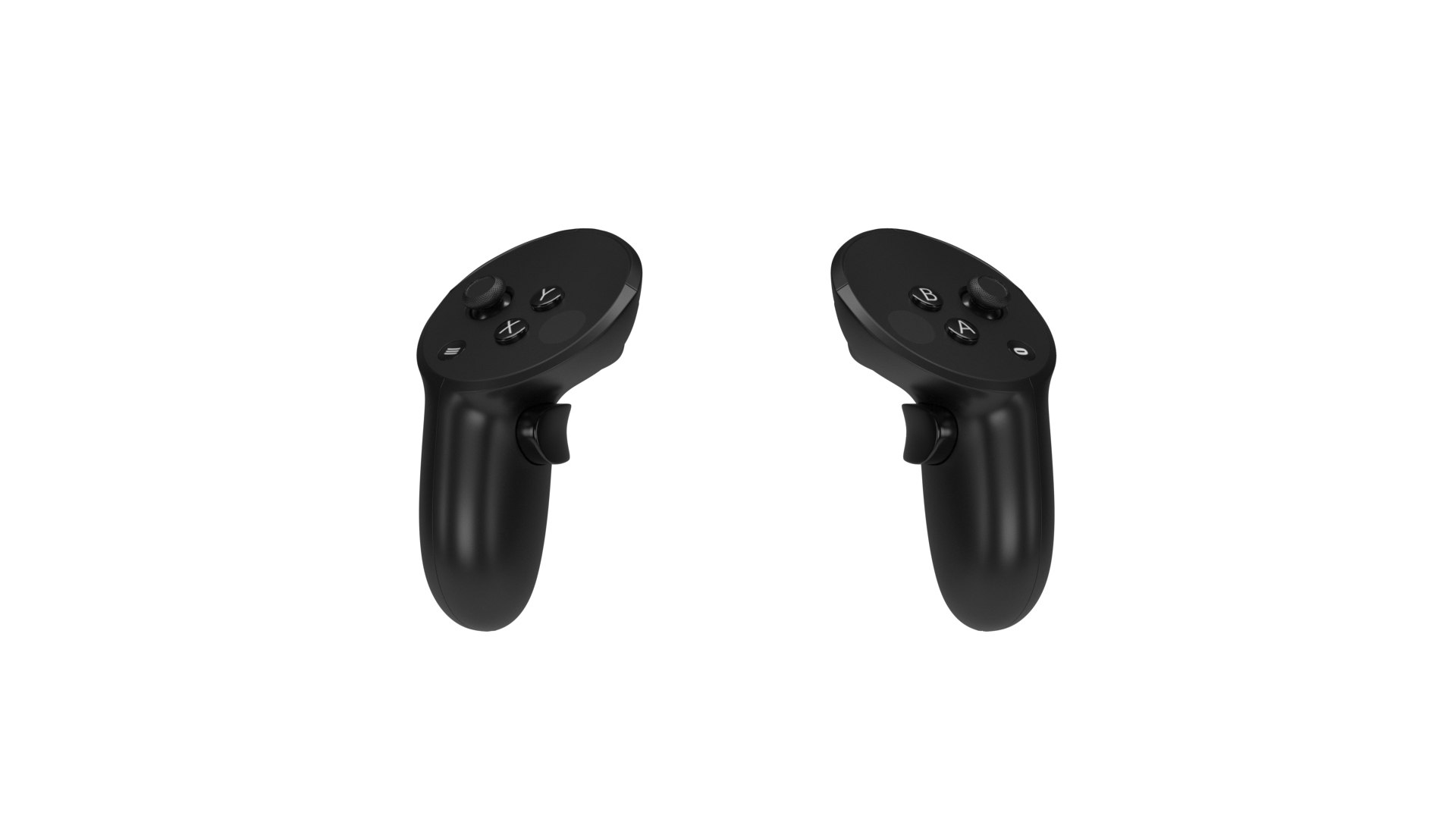 VR Controllers 3D Model - TurboSquid 1737412