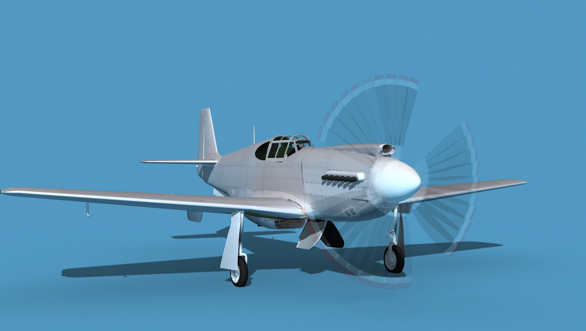 North American A-36A Apache V00 model - TurboSquid 1921681