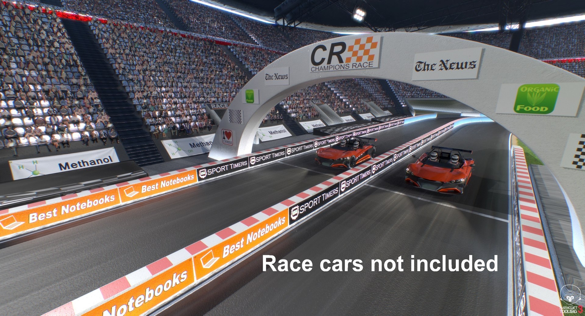 Stadium Race Track Model - TurboSquid 1597743