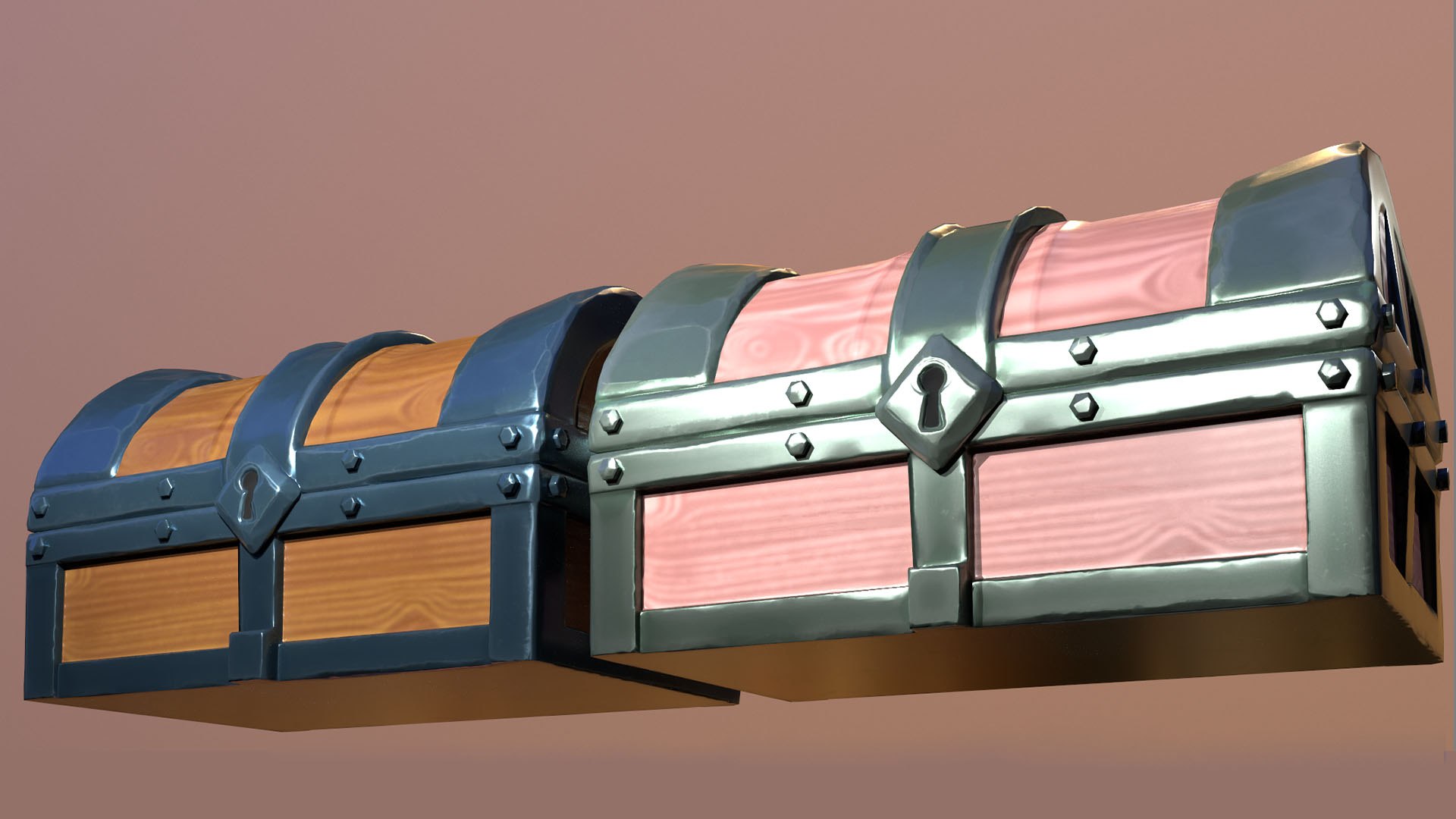 3D Chest Stylized Model - TurboSquid 1687377
