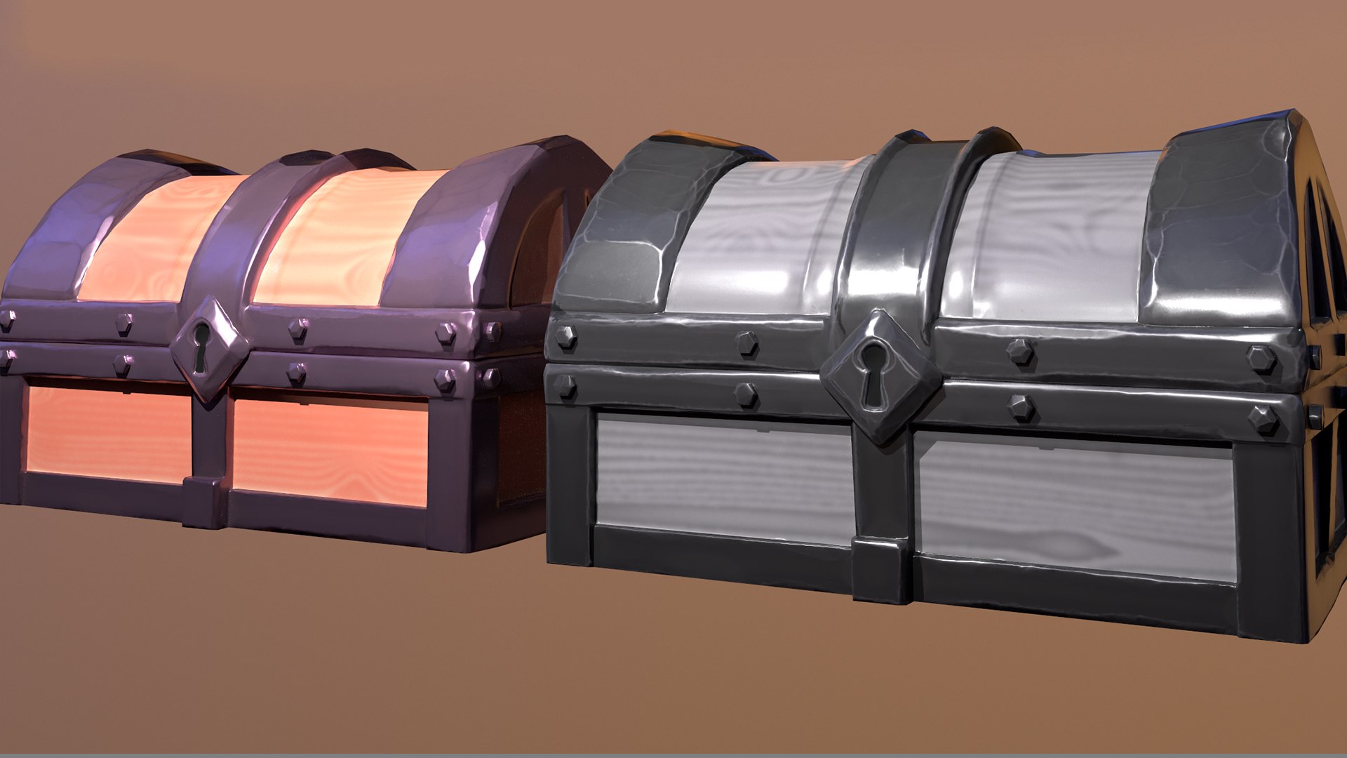 3D Chest Stylized Model - TurboSquid 1687377