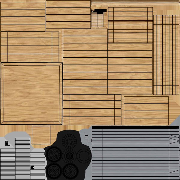 식료품 디스플레이 컬렉션 3D 모델 - TurboSquid 1858023