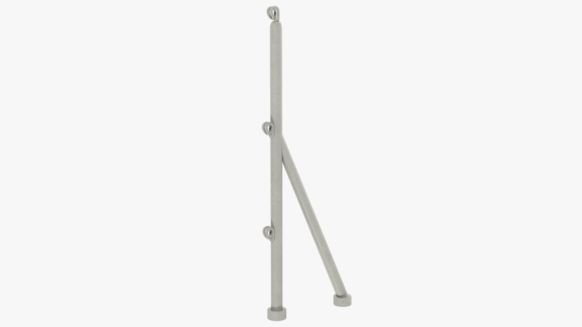 3D Model Ship Handrails Post V2 - TurboSquid 2104447