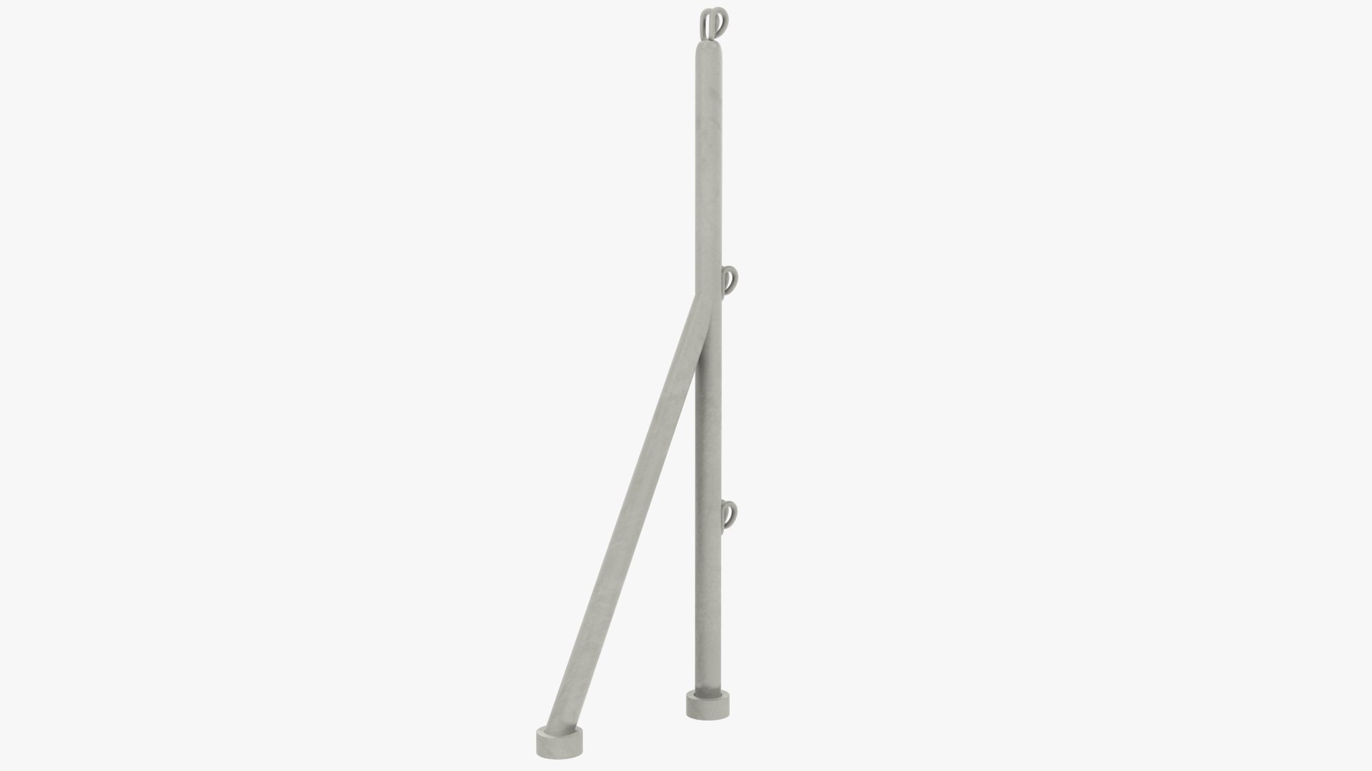 3D Model Ship Handrails Post V2 - TurboSquid 2104447