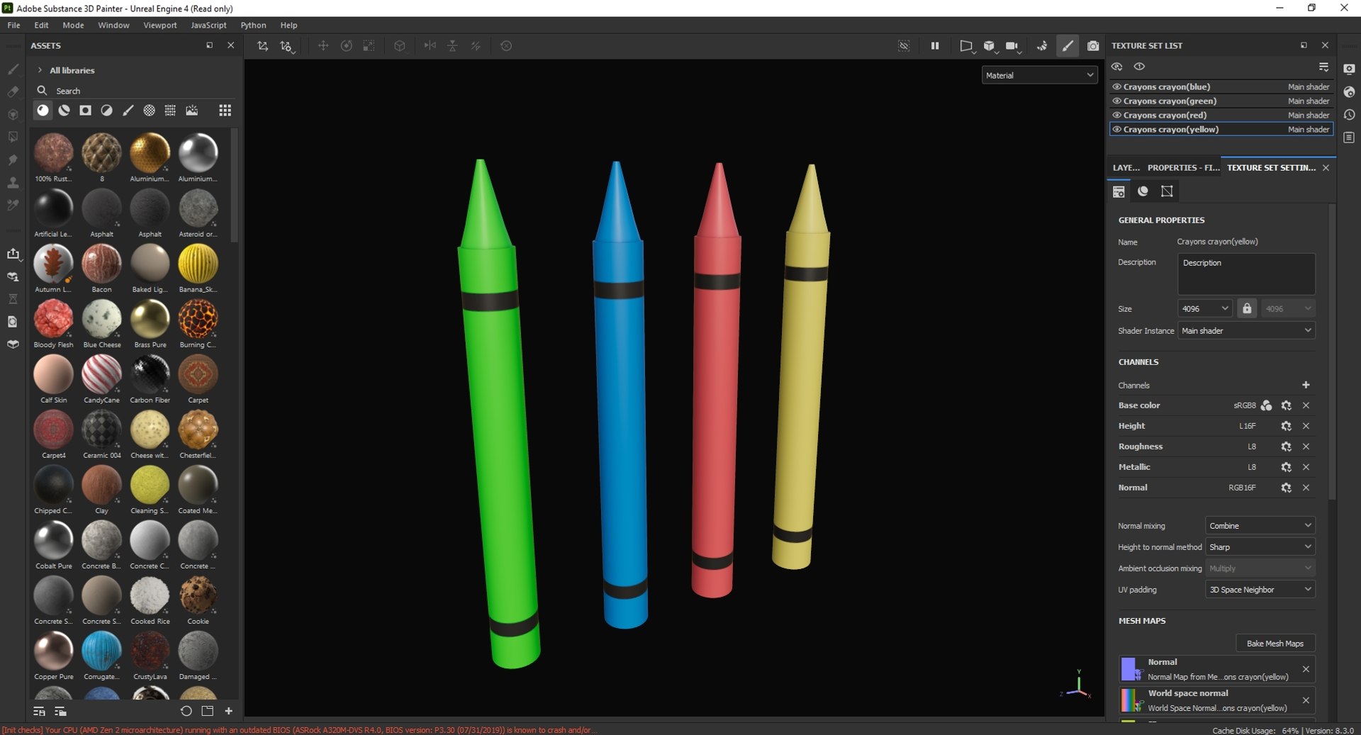 Crayons Crayon 3D Model - TurboSquid 2148231