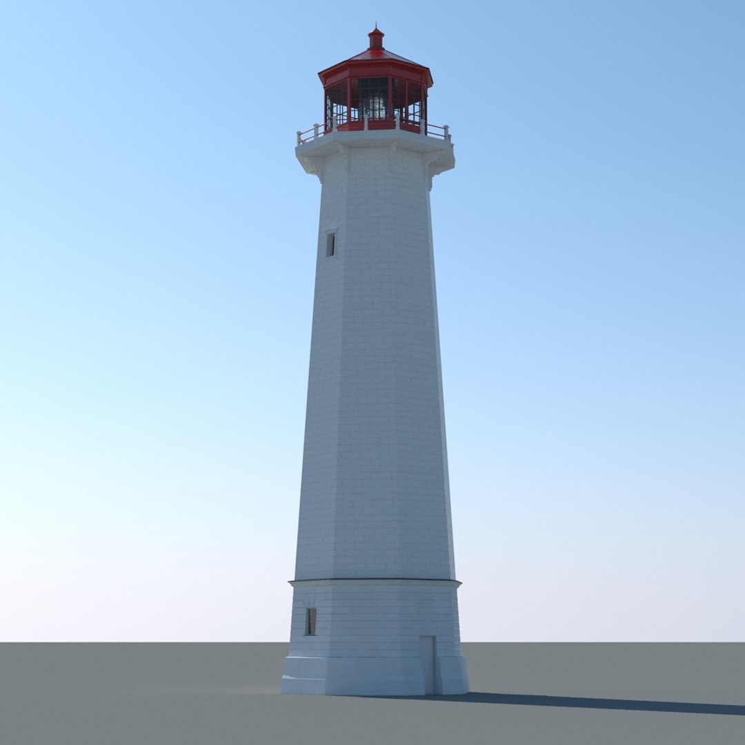 3d Model Lighthouse Light