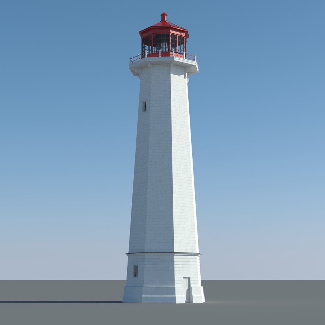 3d Model Lighthouse Light