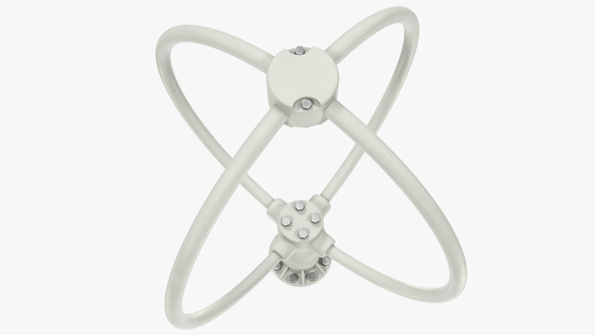 Double Loop Antenna 3D - TurboSquid 2115074