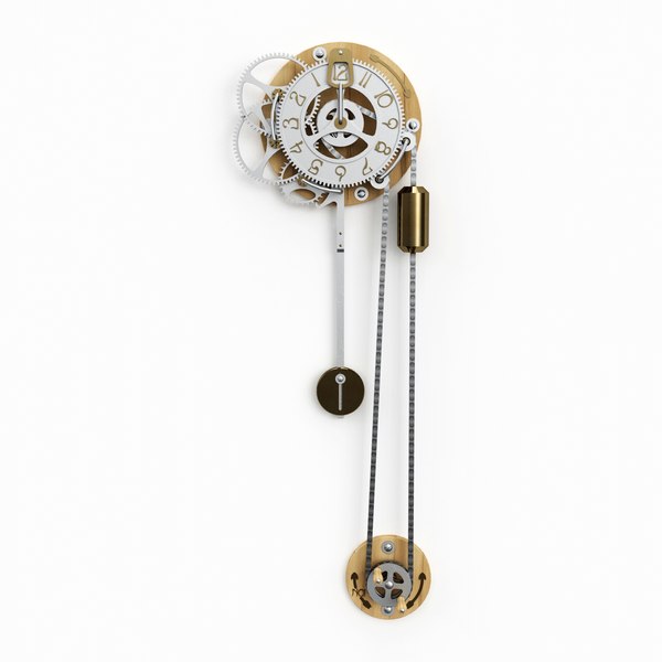 clock clockwork 3d model