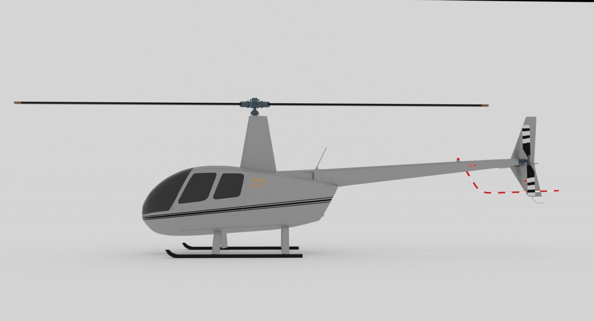 3D R44 R 44 Model - TurboSquid 1454655