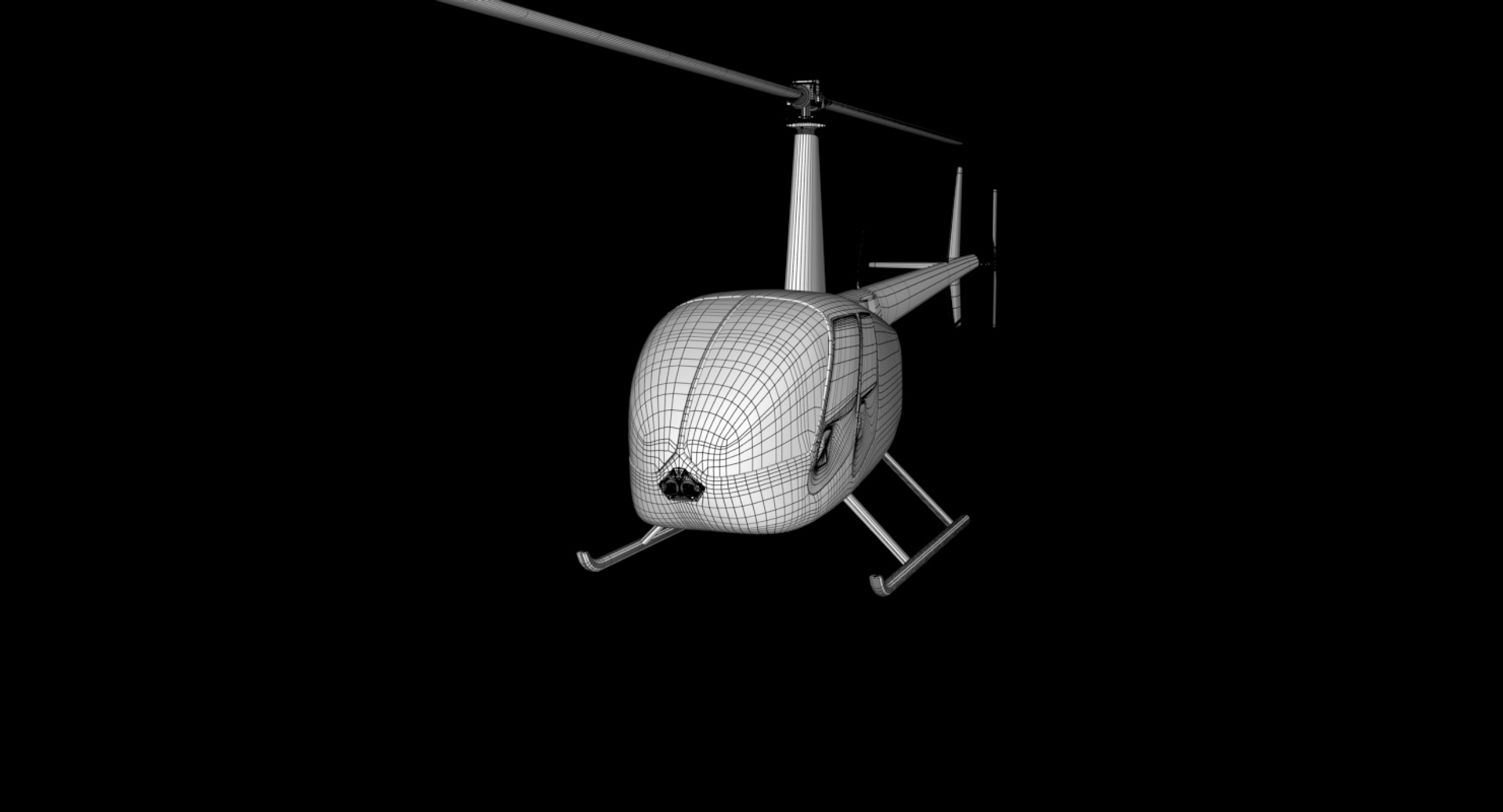 3D R44 R 44 Model - TurboSquid 1454655