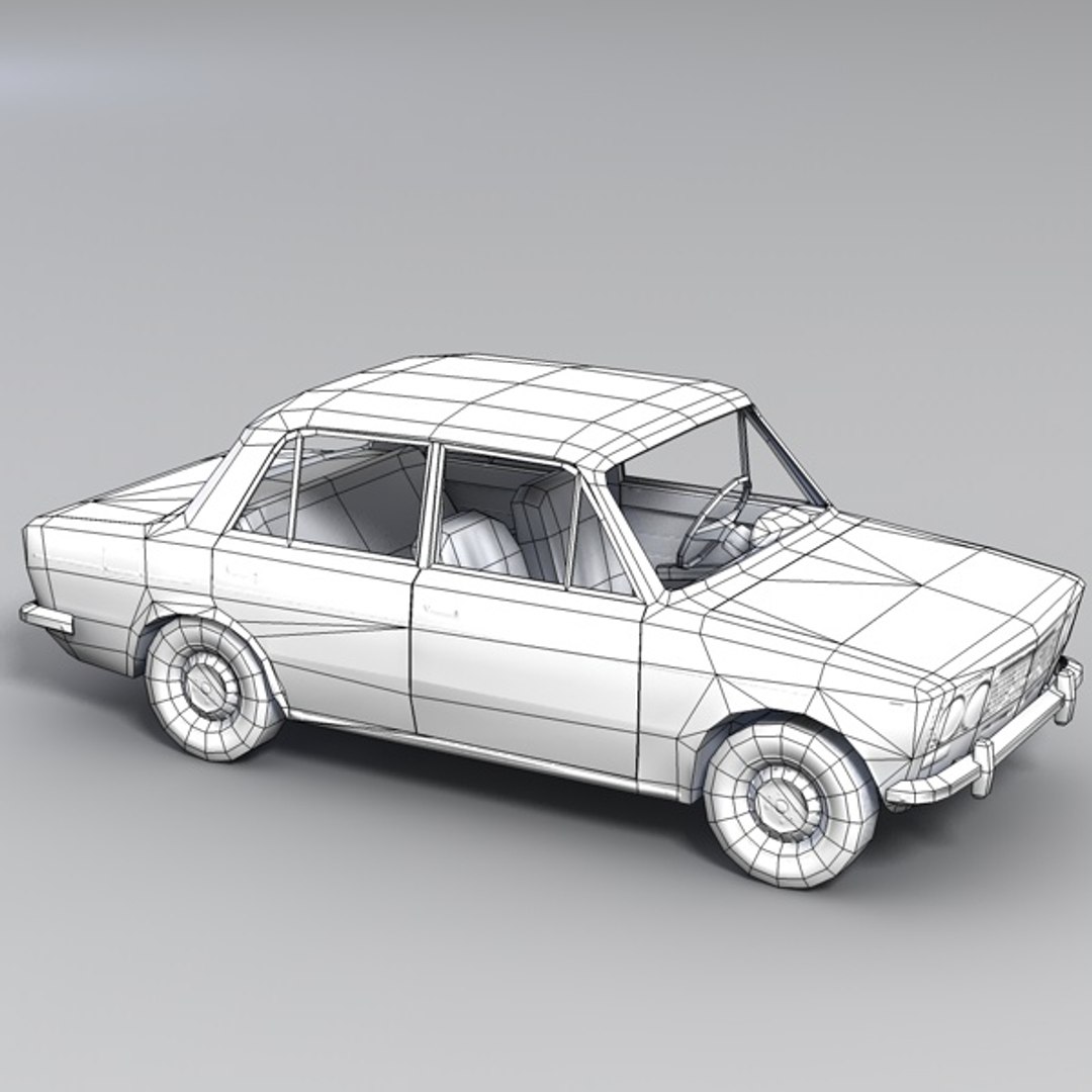 vaz 2103 3d model
