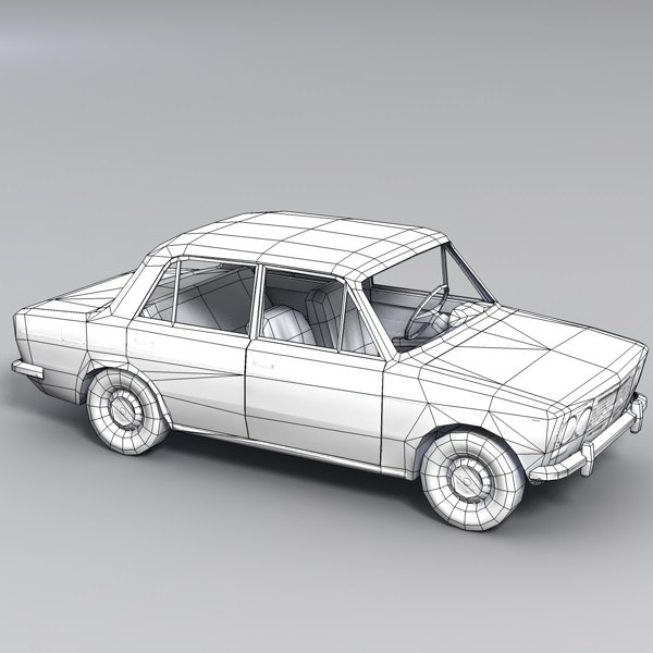 vaz 2103 3d model