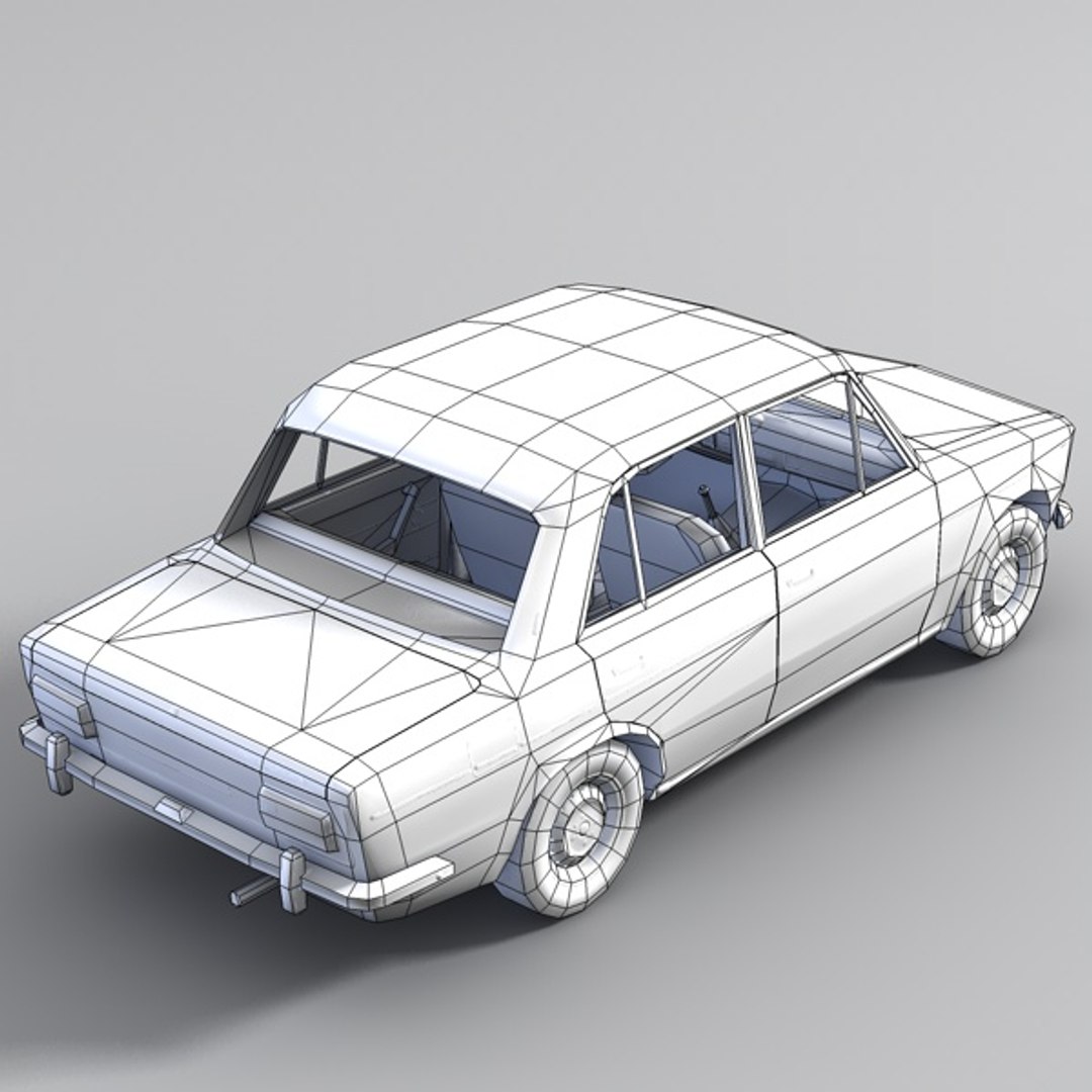 vaz 2103 3d model