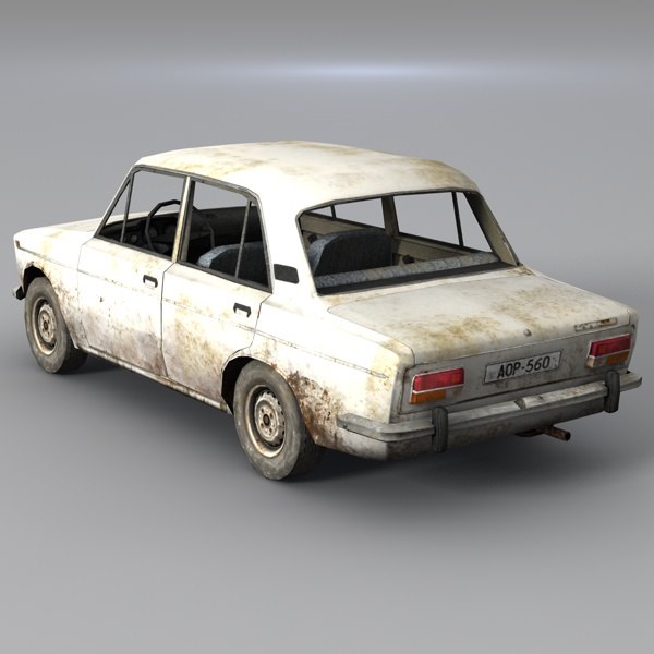 vaz 2103 3d model