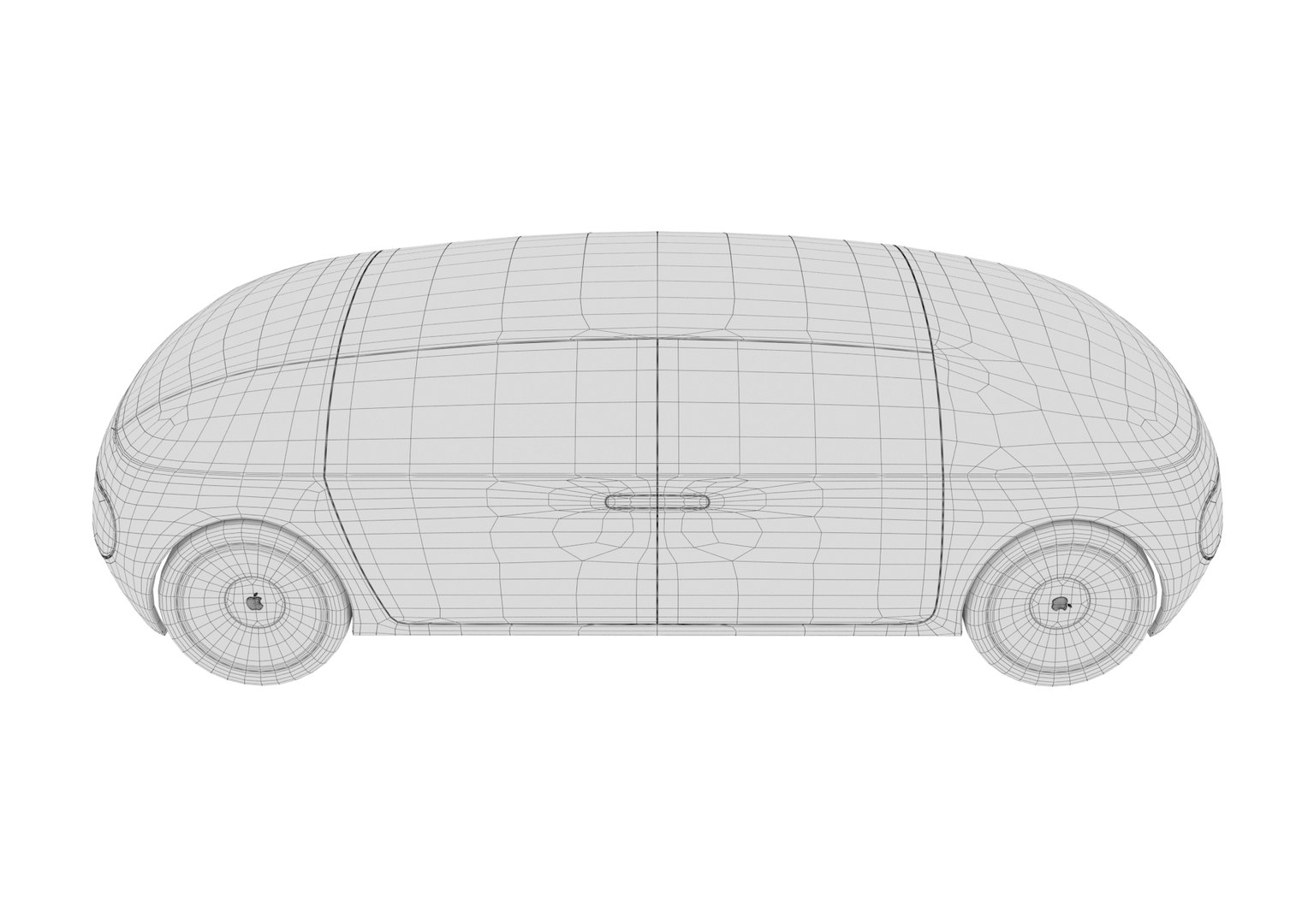 Apple Car Concept Model - TurboSquid 1688055