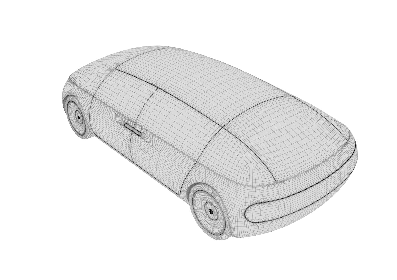 Apple Car Concept Model - TurboSquid 1688055