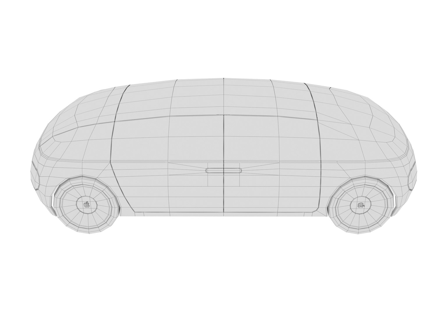 Apple Car Concept Model - TurboSquid 1688055