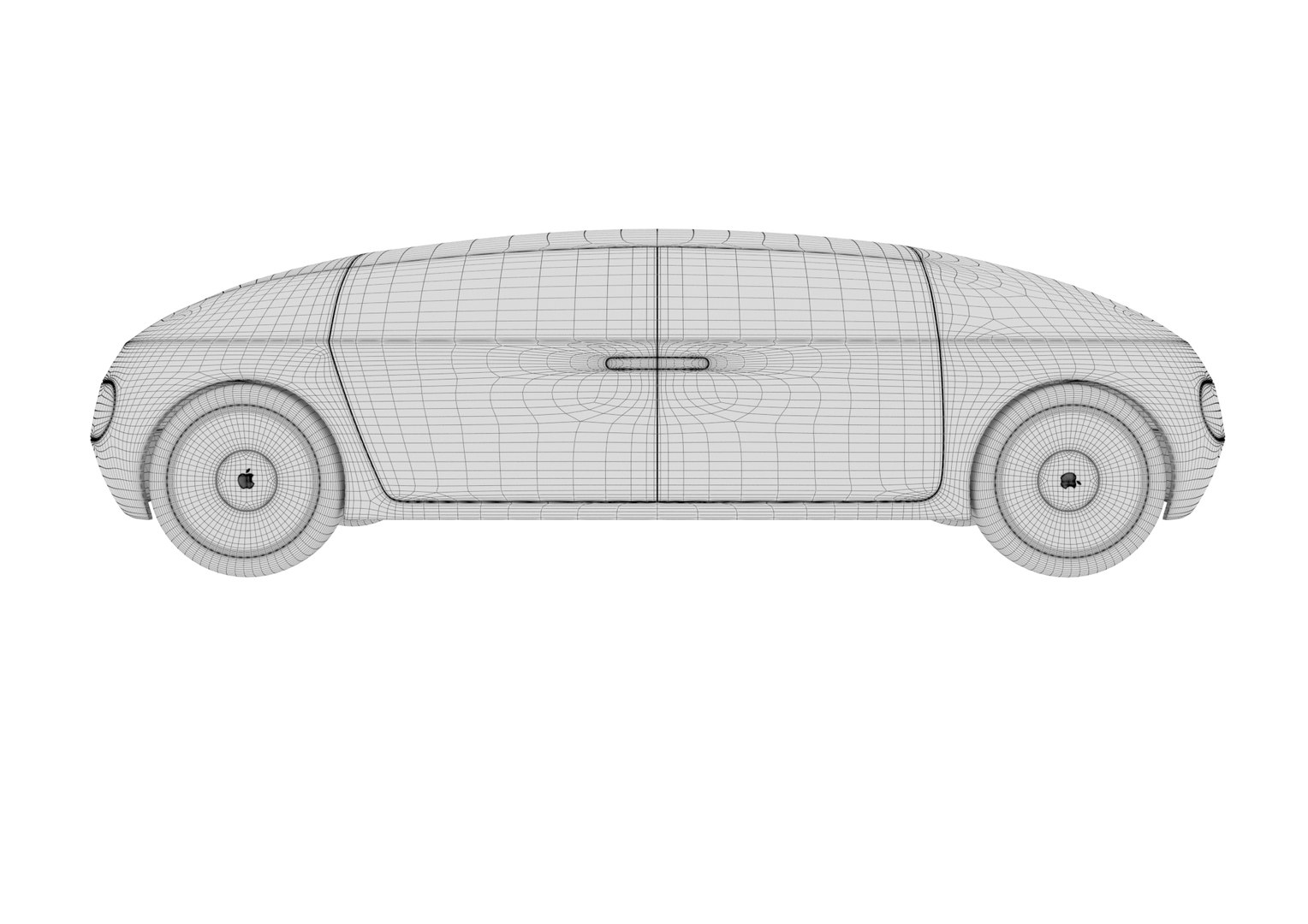 Apple Car Concept Model - TurboSquid 1688055