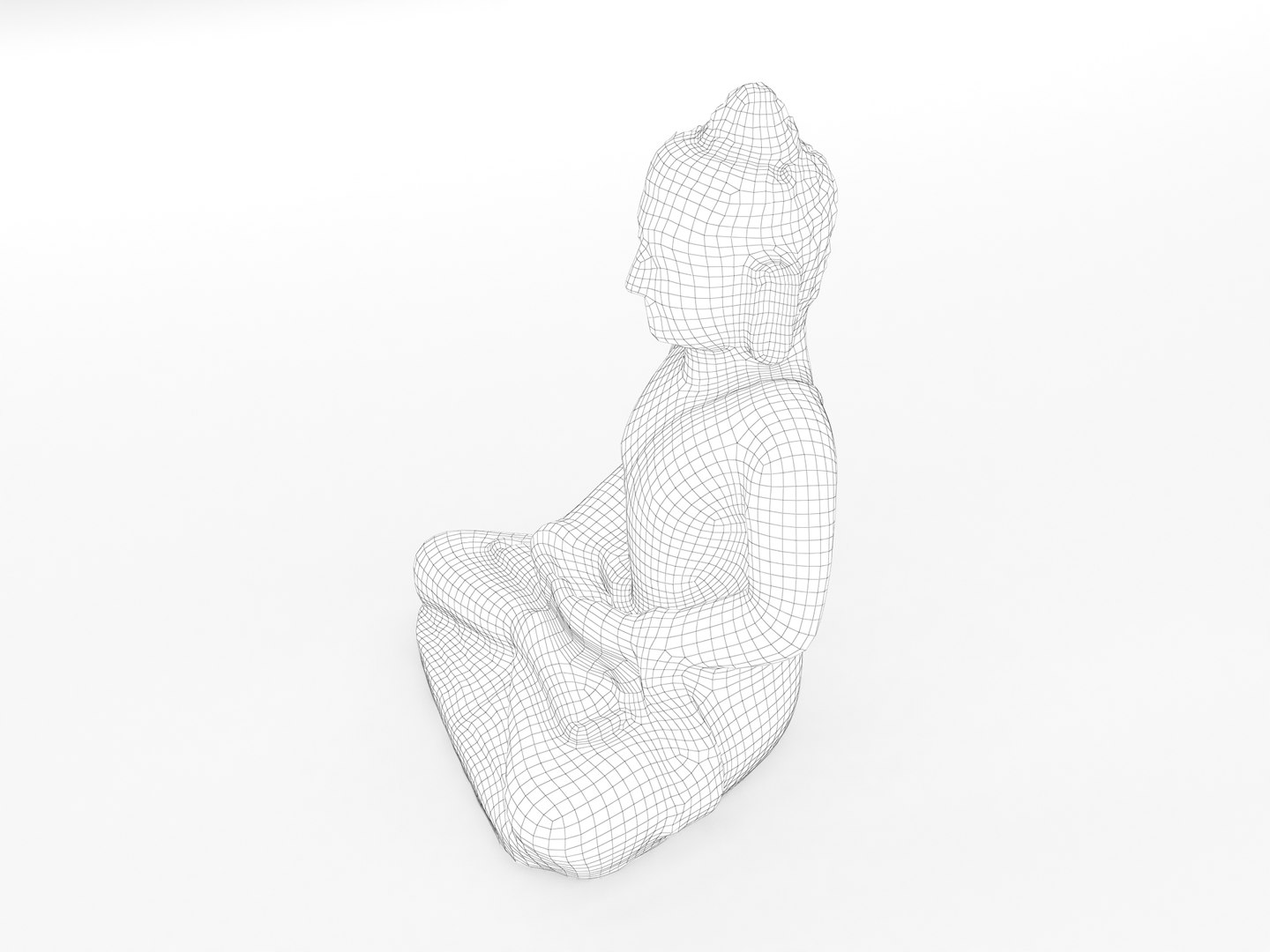 Buddha Statue Model - TurboSquid 1444155