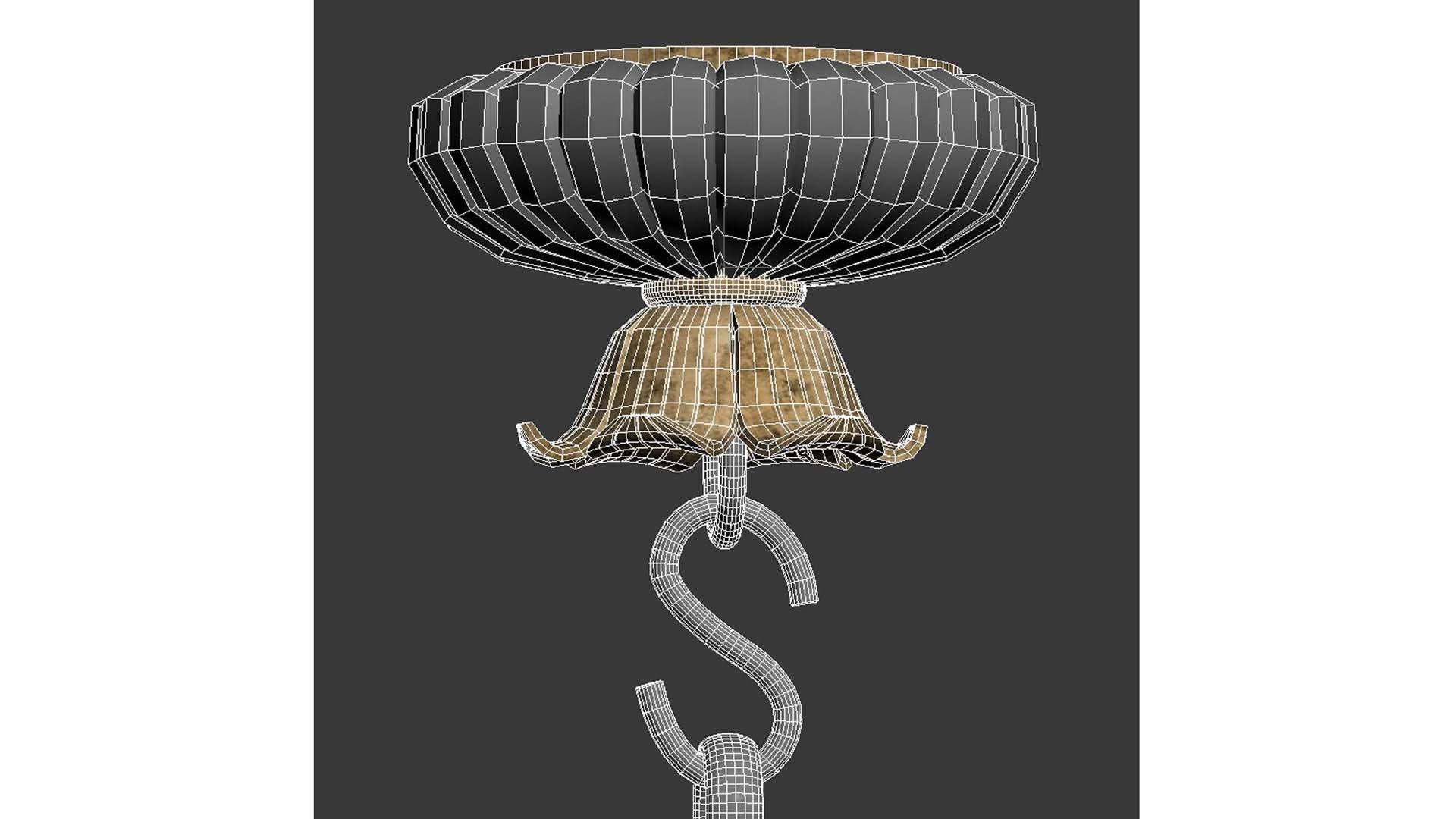 Jamb Hanging Globe Light Pendant 3D Model - TurboSquid 2093593