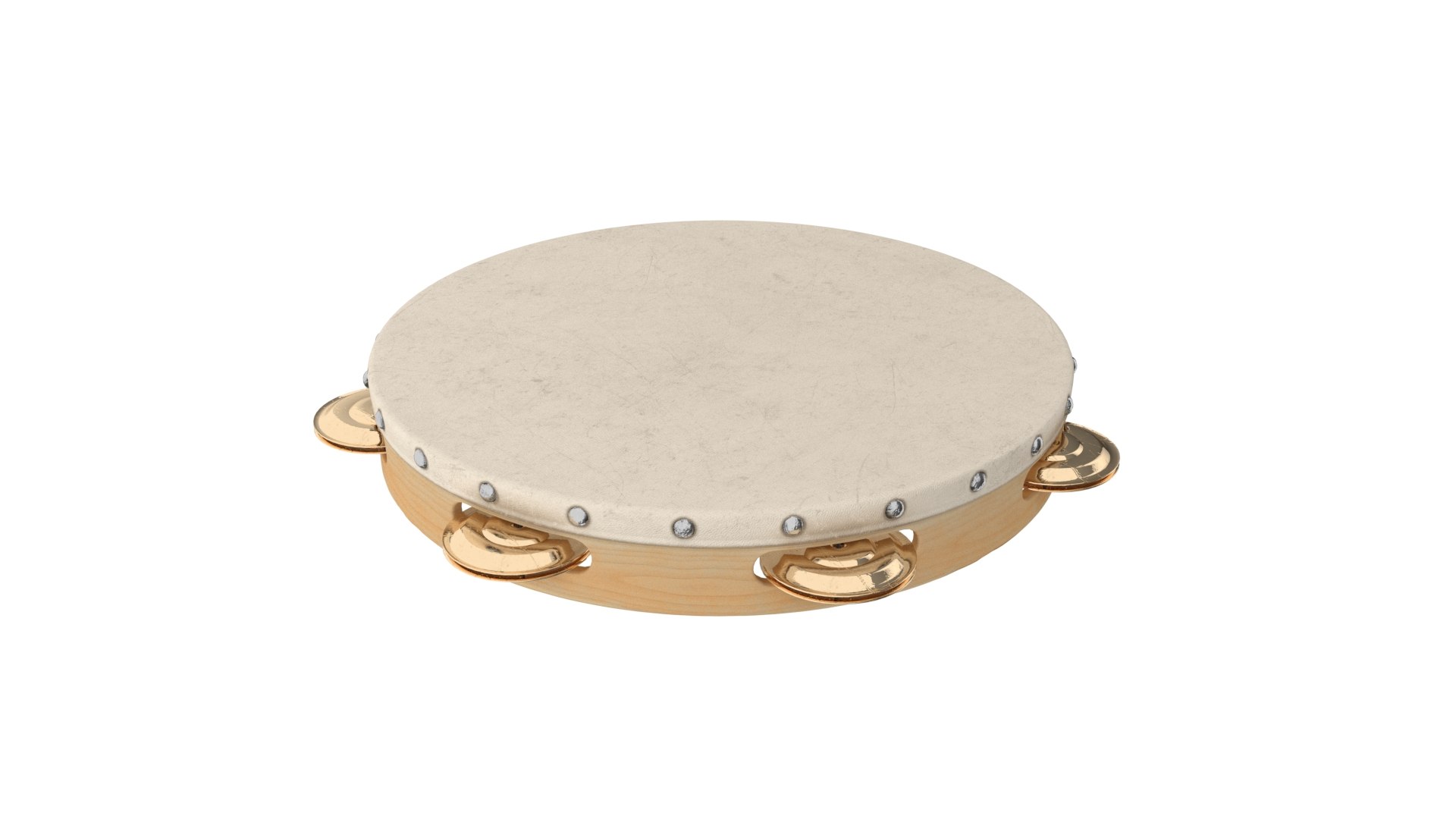 3D Tambourine - TurboSquid 1895589
