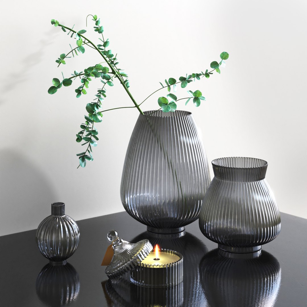 HnM Home Decor Set 3D Model - TurboSquid 1845840