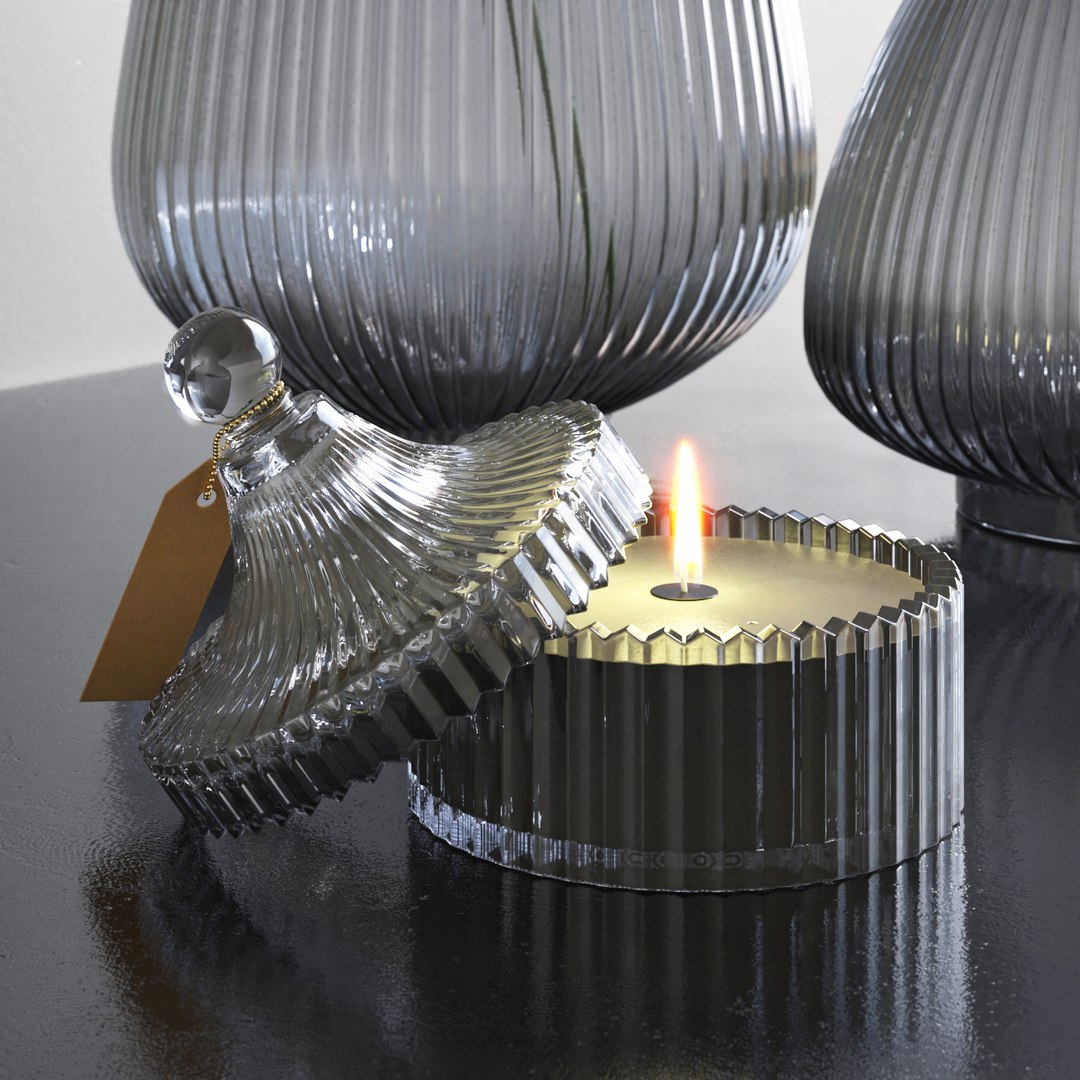 HnM Home Decor Set 3D Model - TurboSquid 1845840