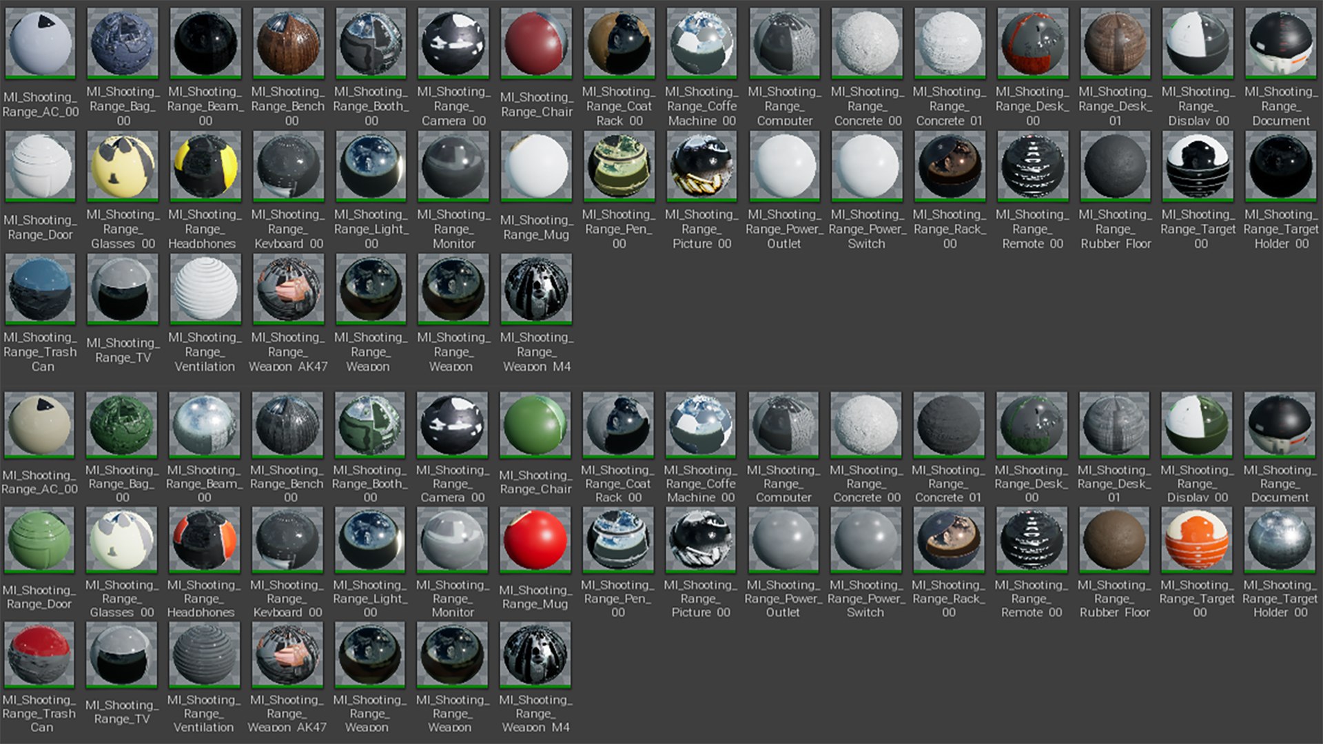 Shooting Range Package 80 Variations 3D - TurboSquid 1984537
