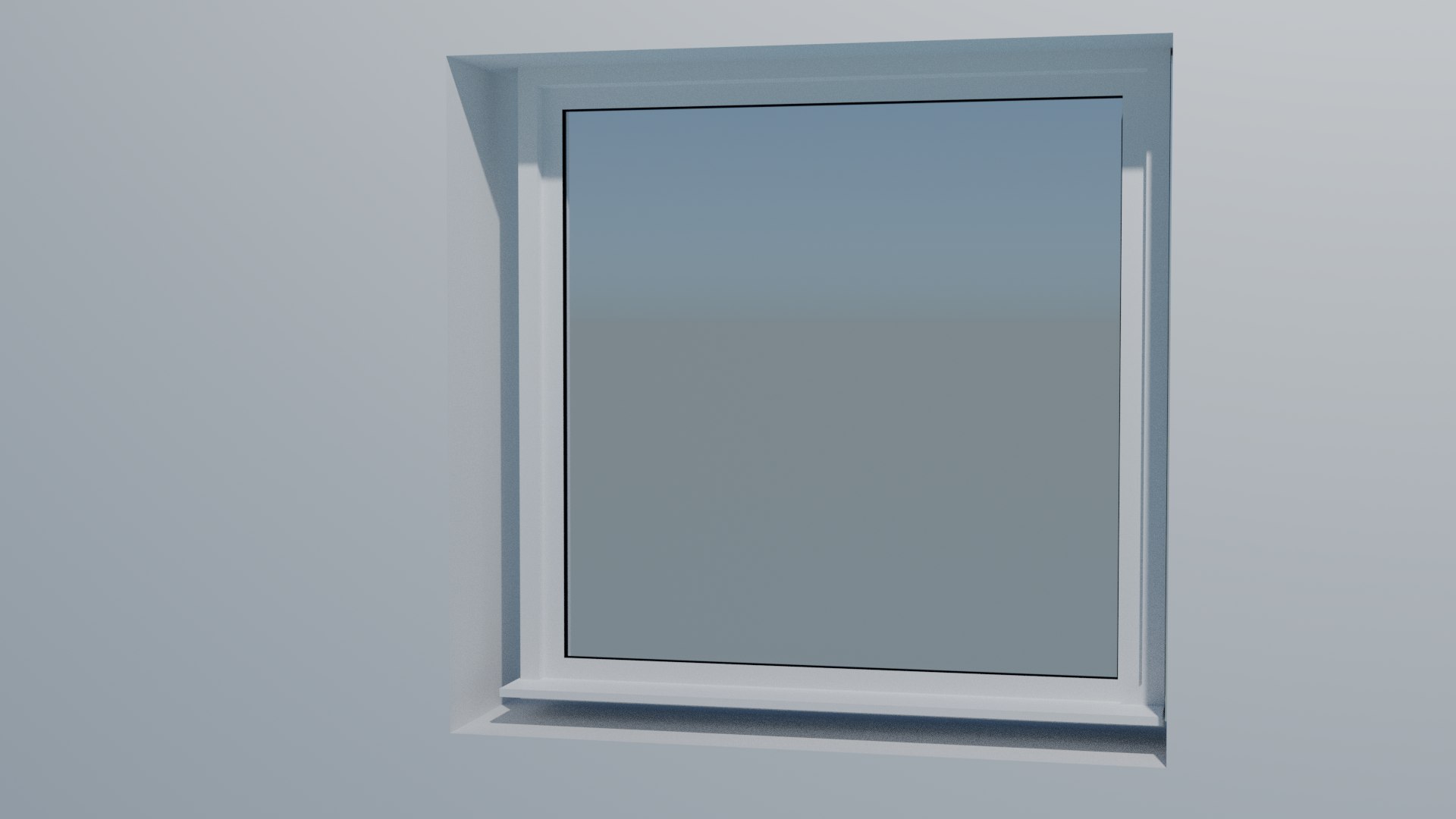 Translucent Window 3D Model - TurboSquid 1587445