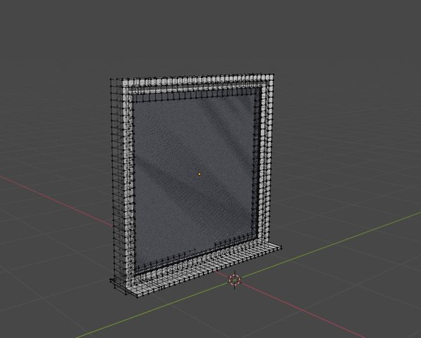 Translucent window 3D model - TurboSquid 1587445