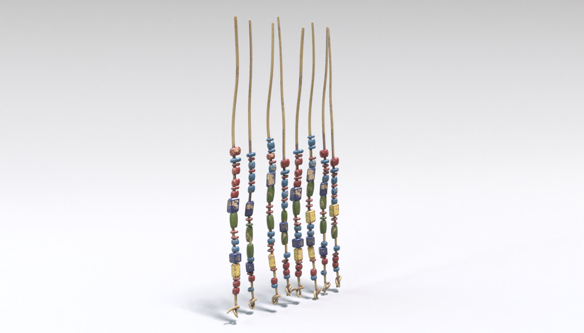 3D Model Bead Curtain - TurboSquid 1358070