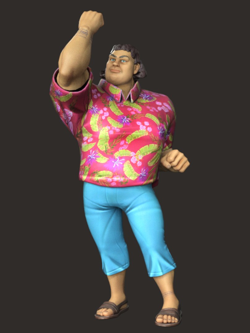 Cartoon Rigged Toon Man Nayson Character 3D Model 3D Model - TurboSquid ...