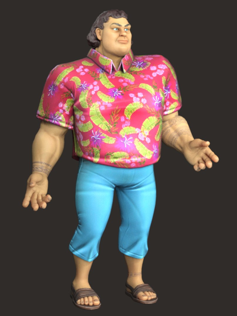 Cartoon Rigged Toon Man Nayson Character 3D Model 3D Model - TurboSquid ...