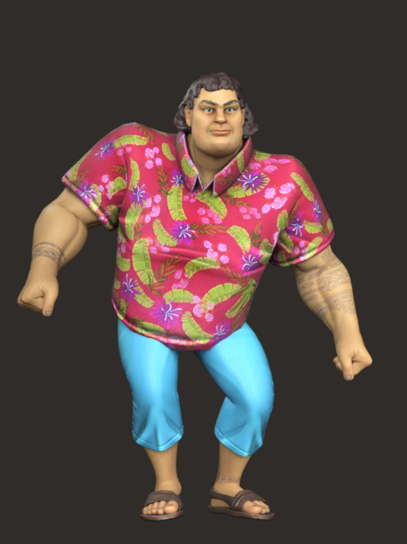 Cartoon Rigged Toon Man Nayson Character 3D Model 3D Model - TurboSquid ...