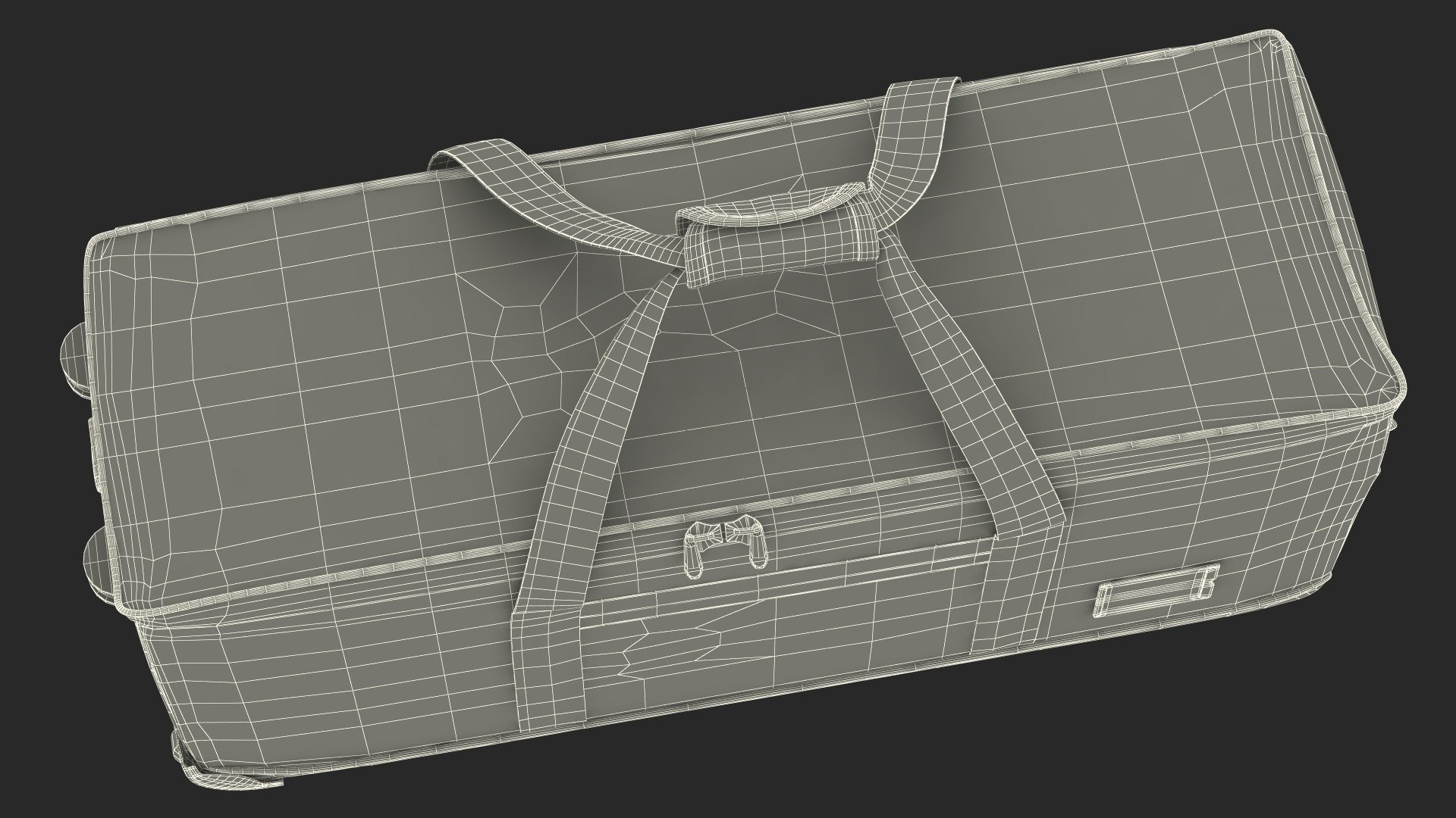3D Travel Rolling Duffel Bag - TurboSquid 2070497