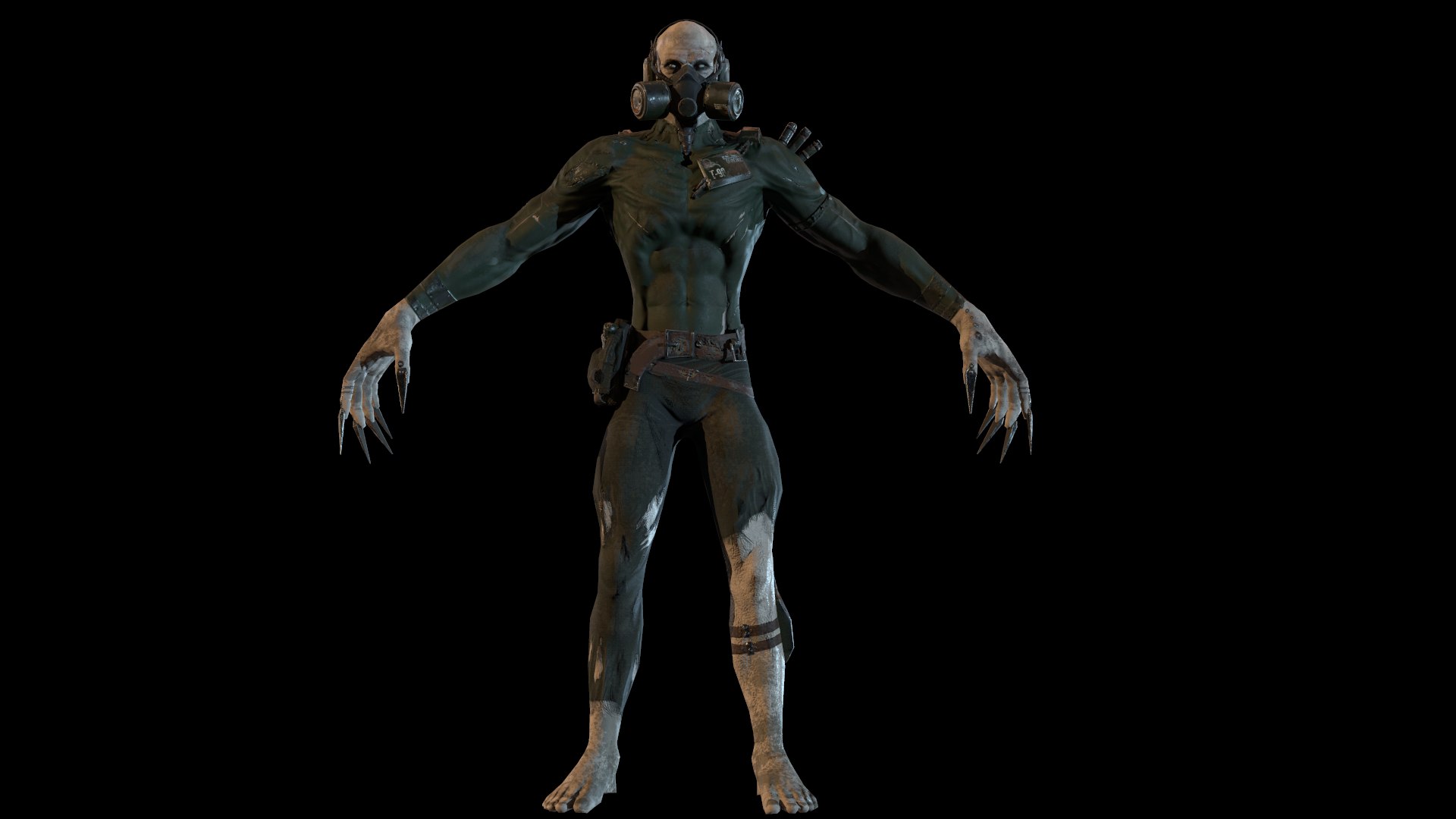 Character Mutant Model - TurboSquid 1315955