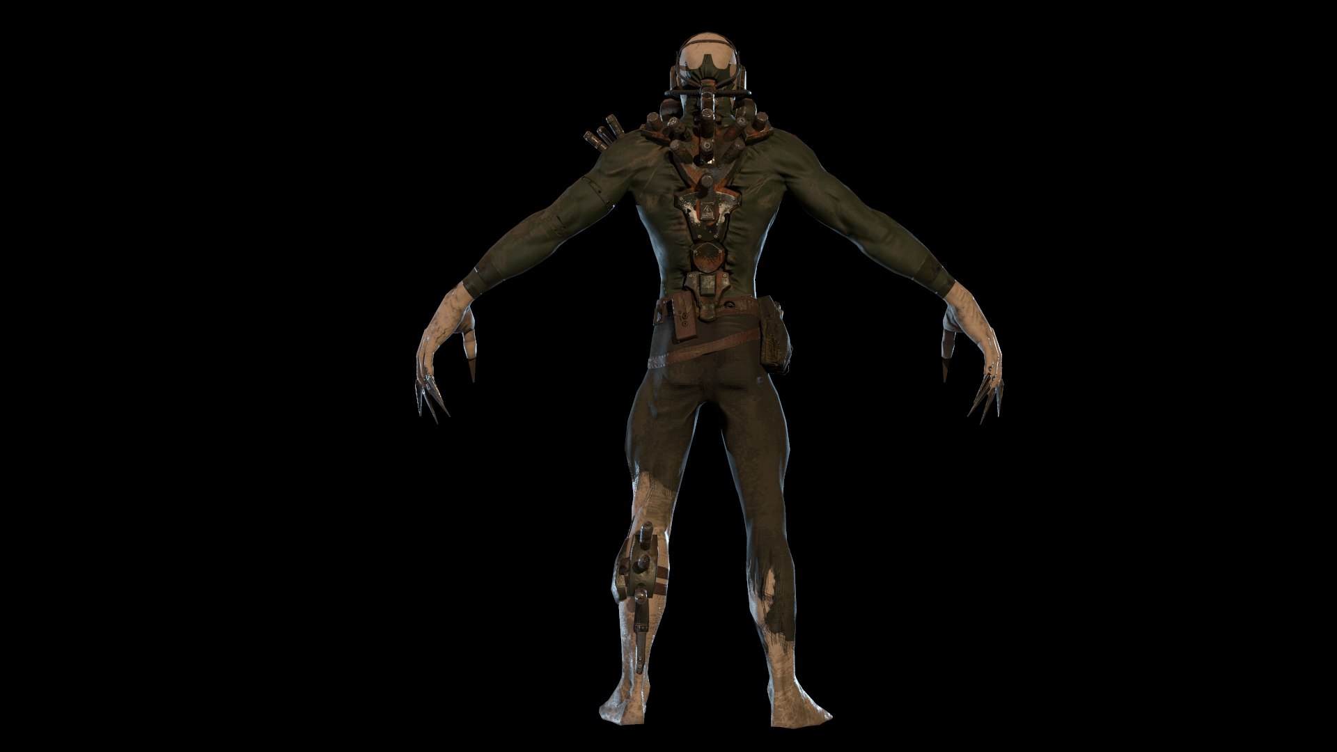 Character Mutant Model - TurboSquid 1315955
