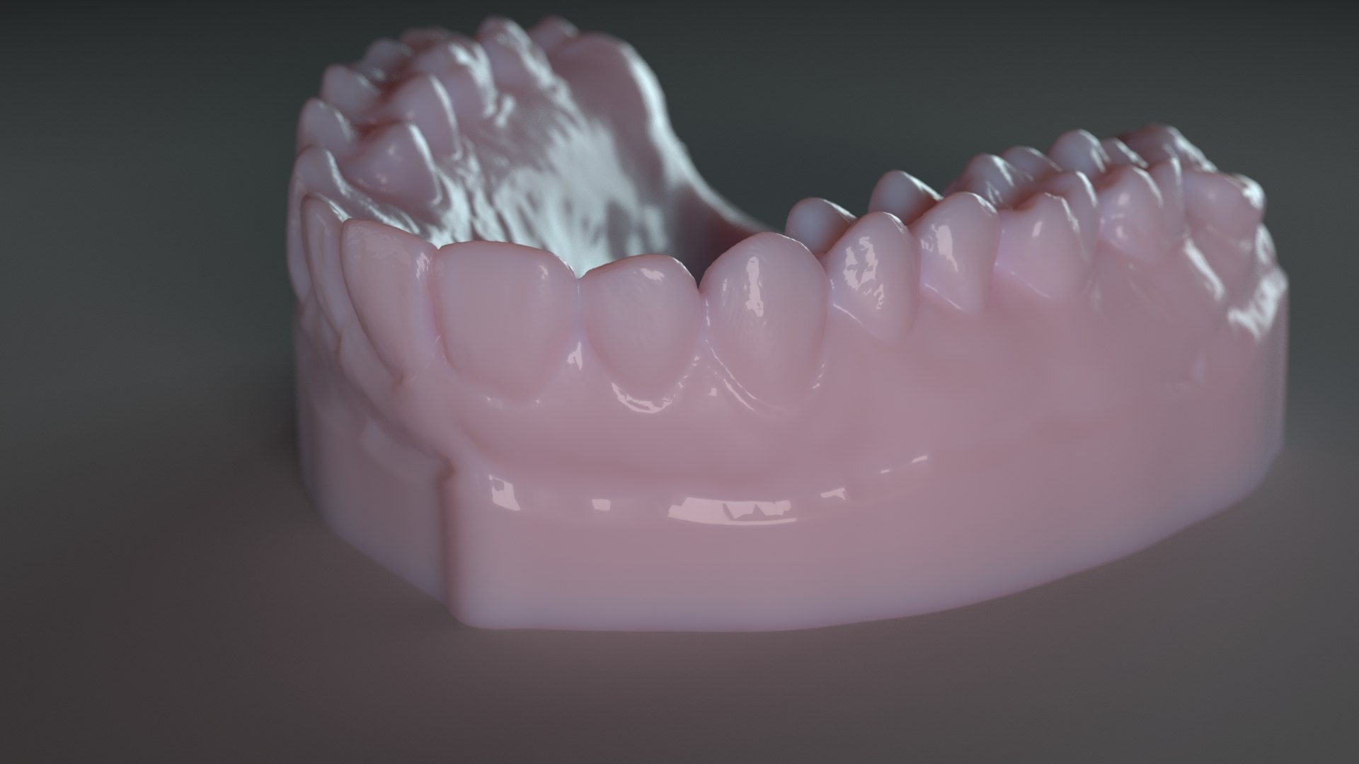 Upper Denture C Mold Model - TurboSquid 1791264