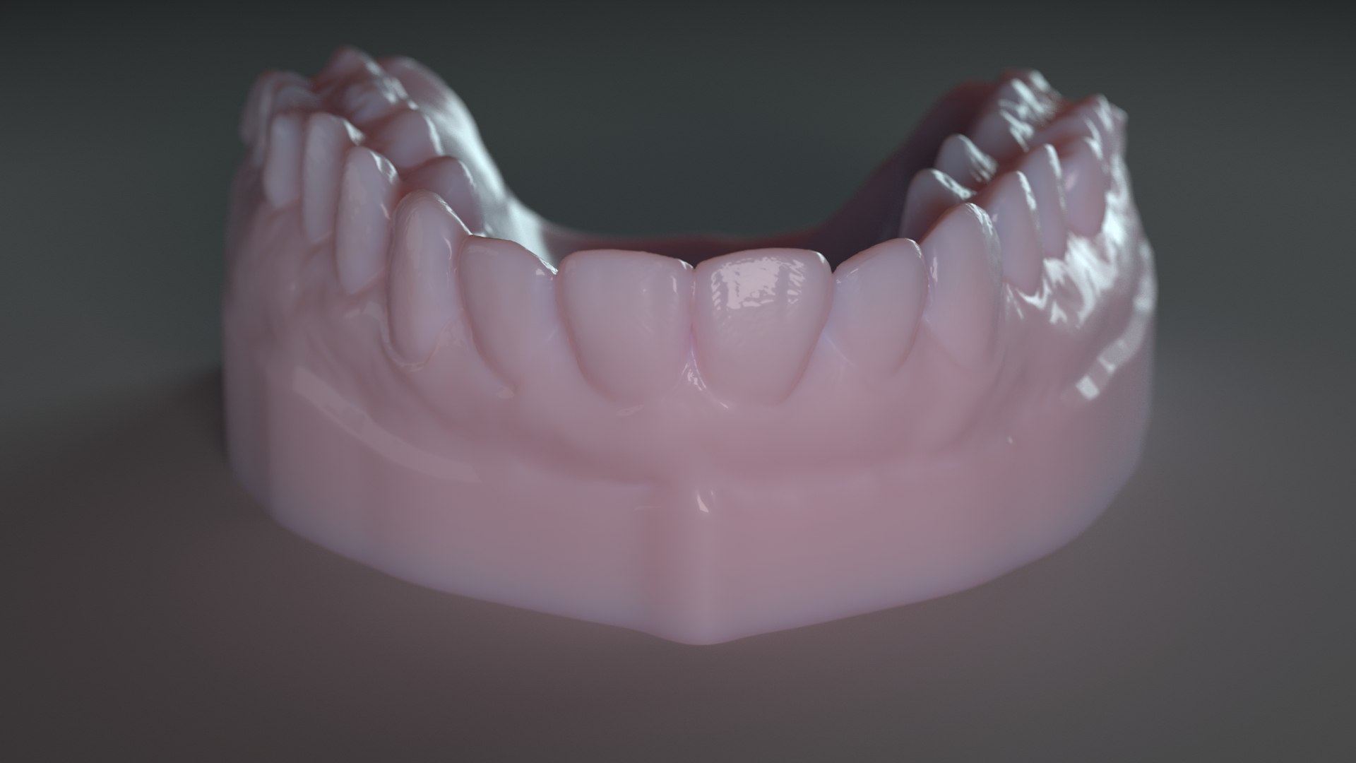Upper Denture C Mold Model - TurboSquid 1791264
