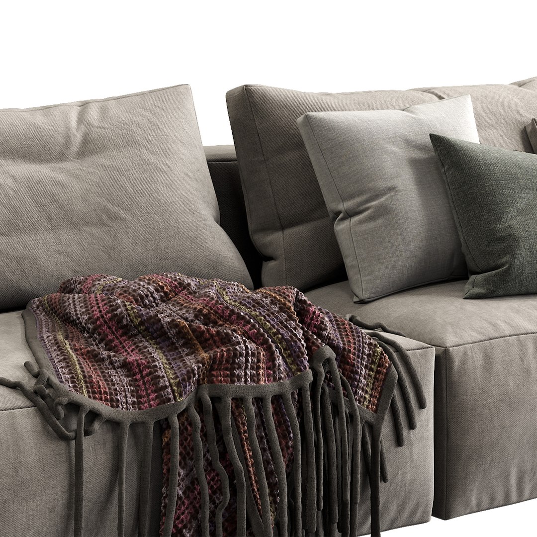 Jesse sofa daniel composition 3D model - TurboSquid 1625656