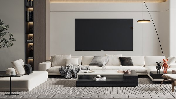 modelo 3d Modern living room - TurboSquid 1996936